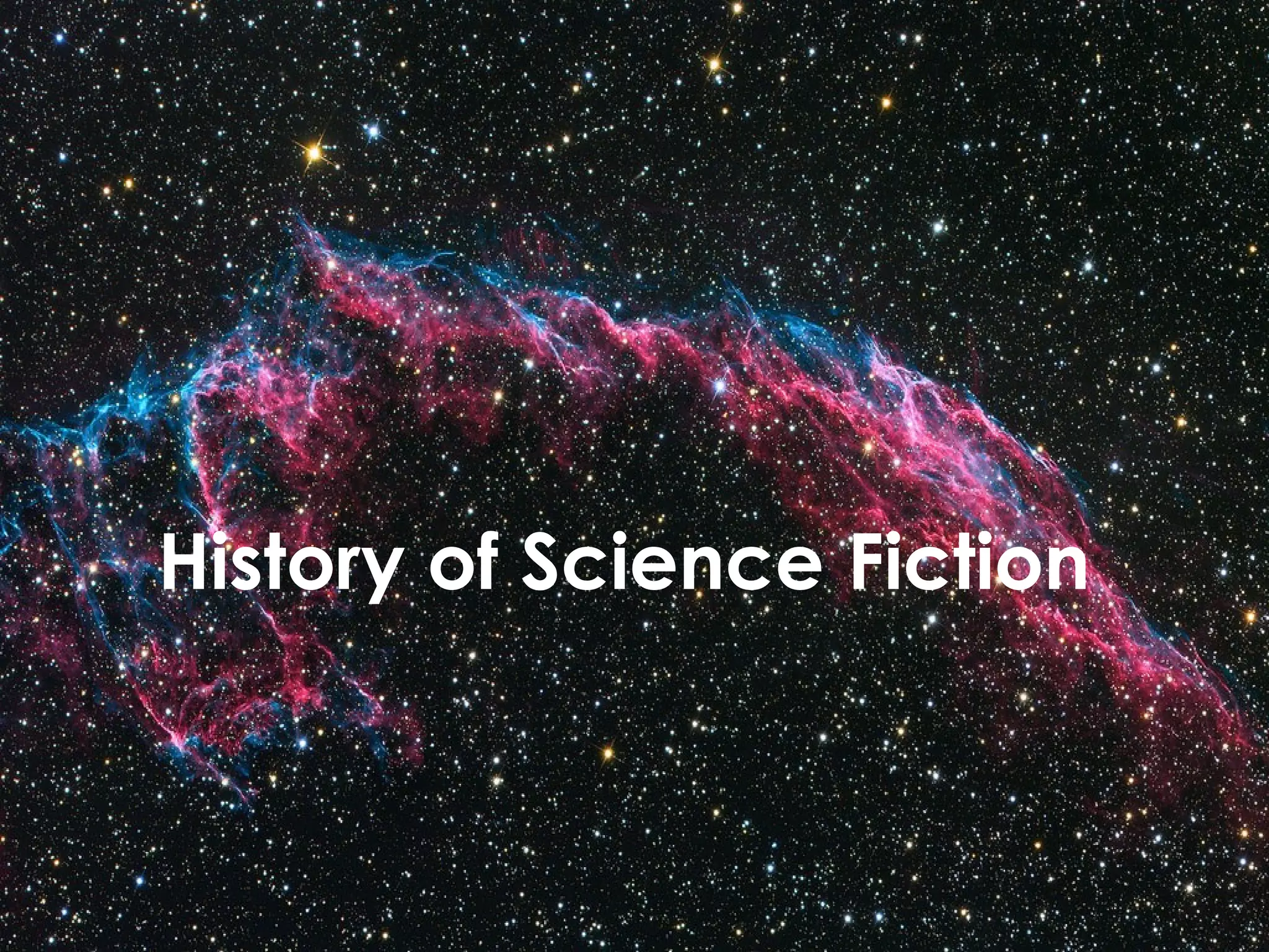 History of science fiction | PPT