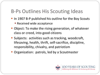 History of scouting | PPT