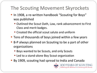 History of scouting | PPT