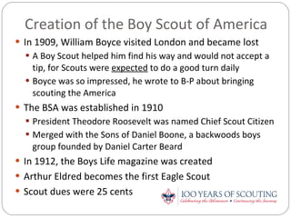 History of scouting | PPT