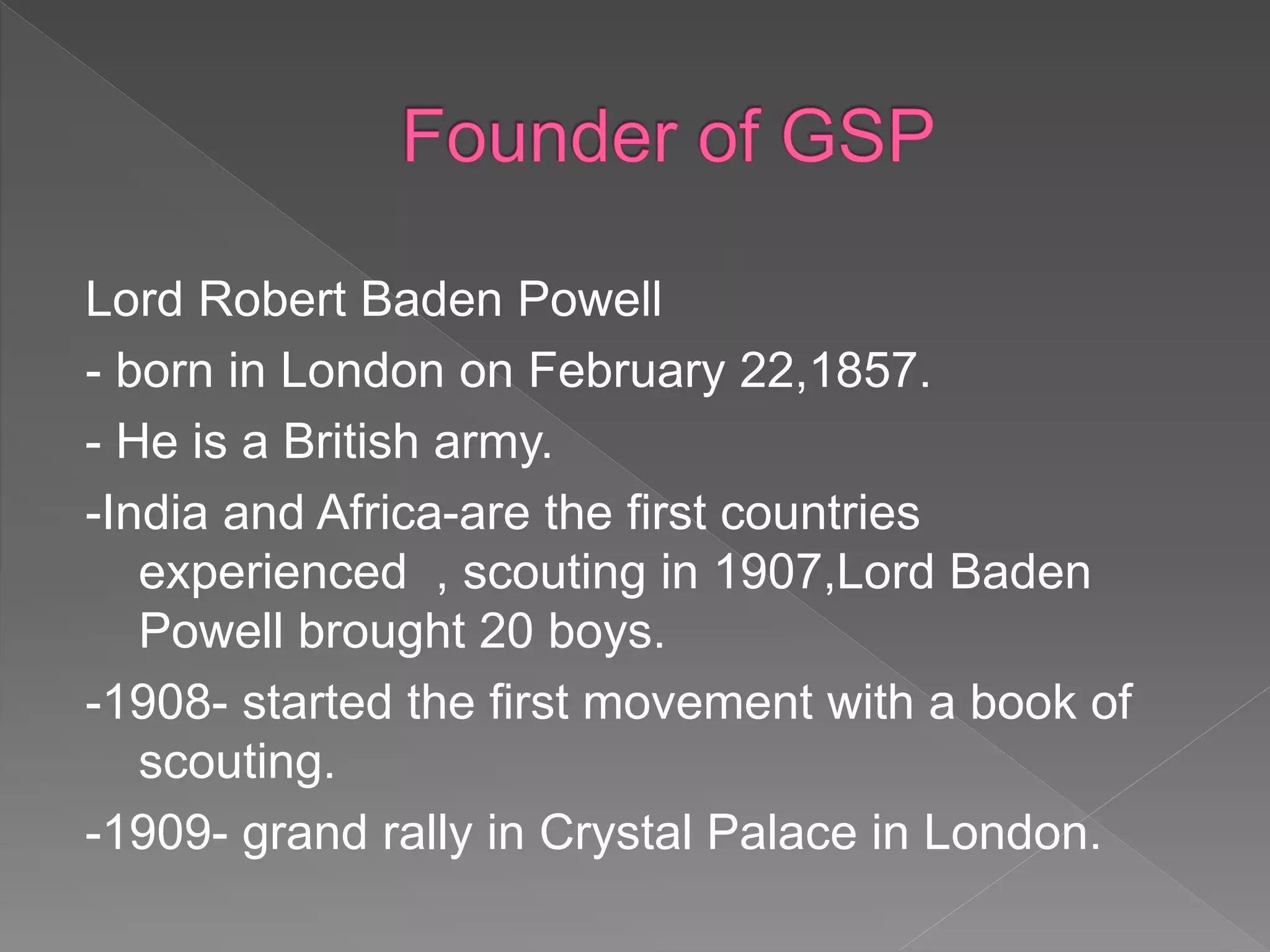 History of Scouting | PPTX