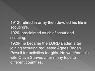 History of Scouting | PPTX
