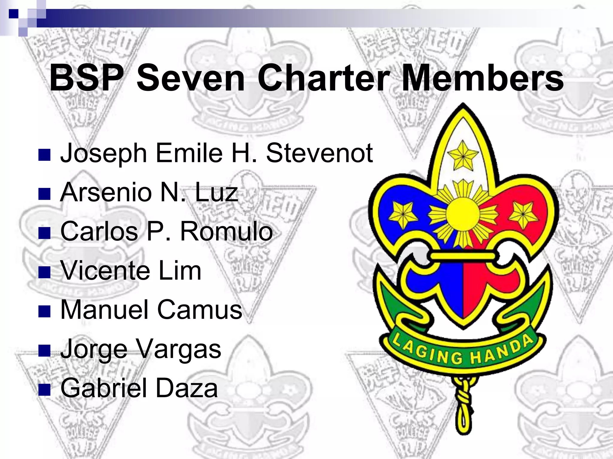 History of scouting in the philippines | PPTX