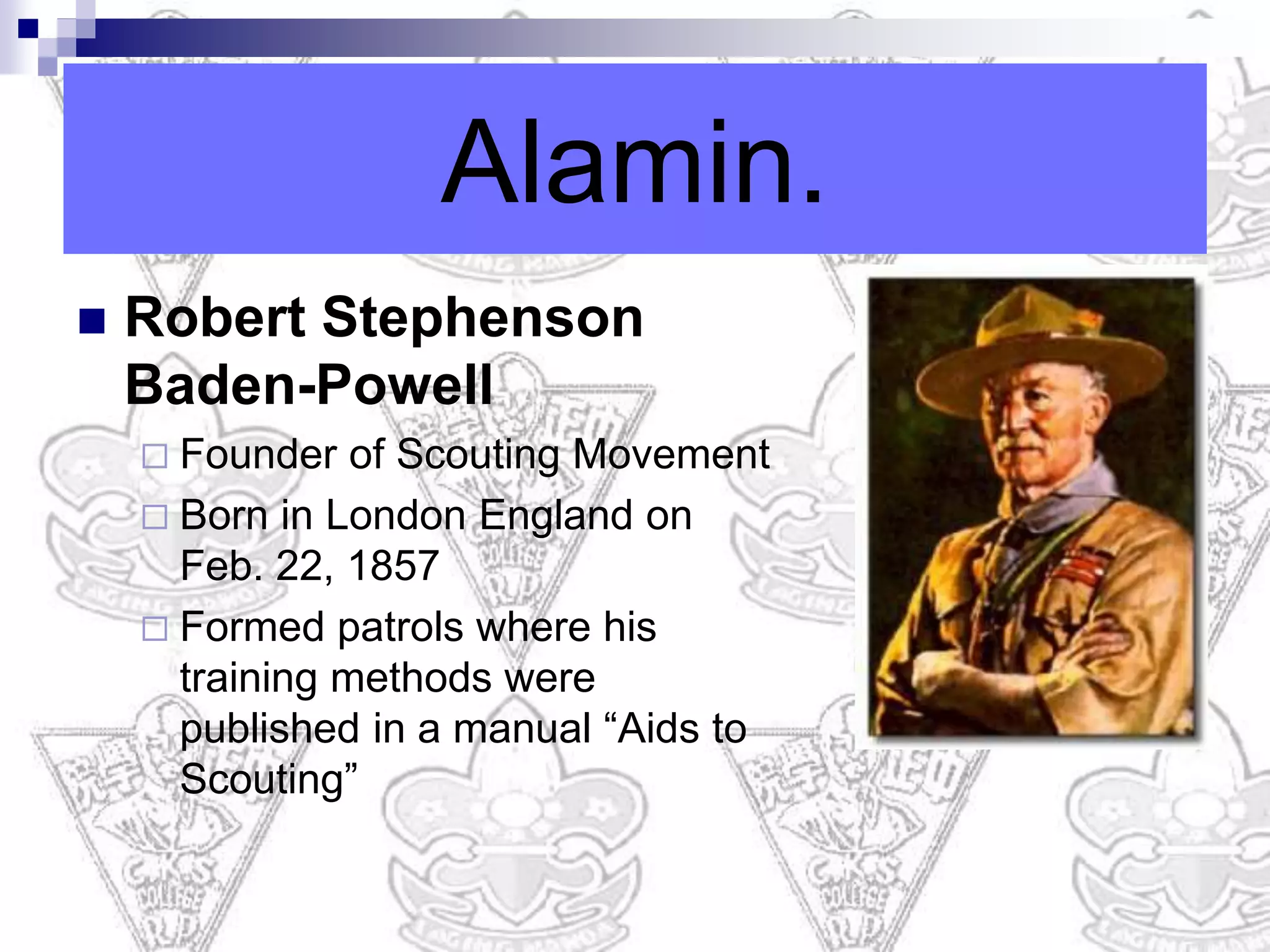 History of scouting in the philippines | PPTX