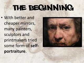 History of self portraiture | PDF