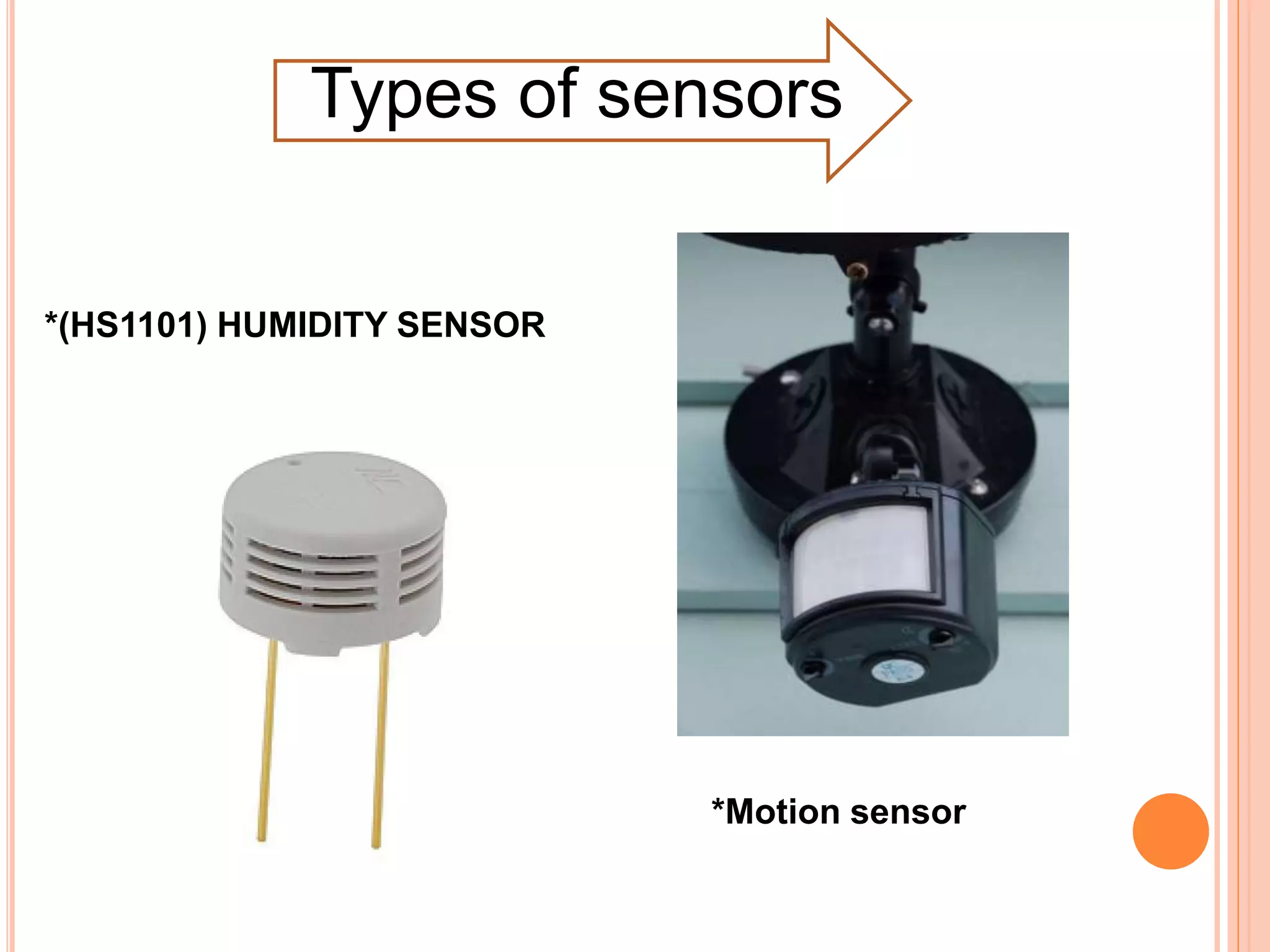 History of sensors | PPTX