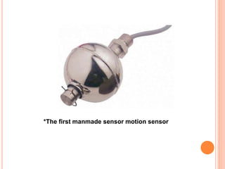 History of sensors | PPTX