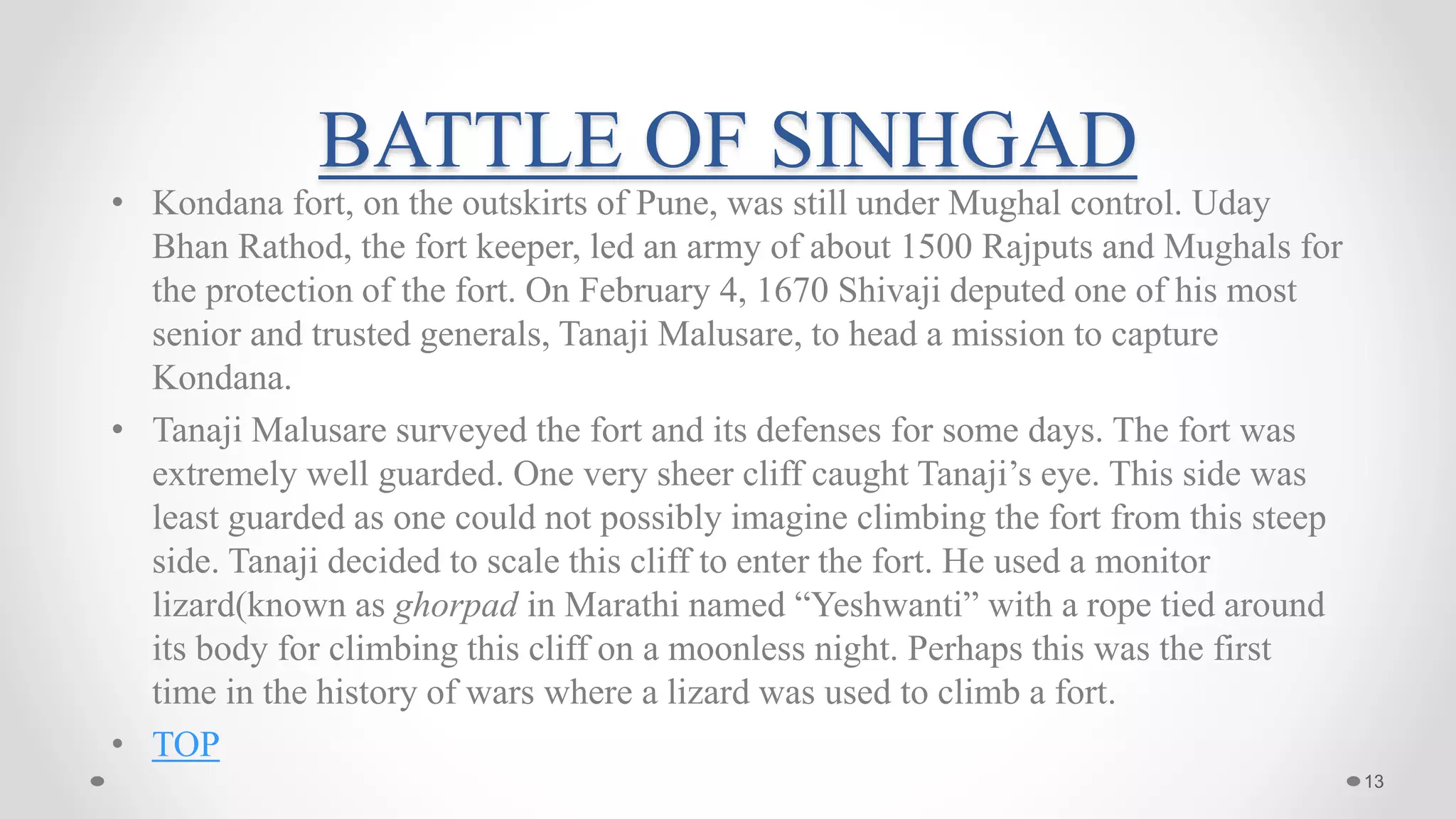 History of shivaji maharaj | PPTX