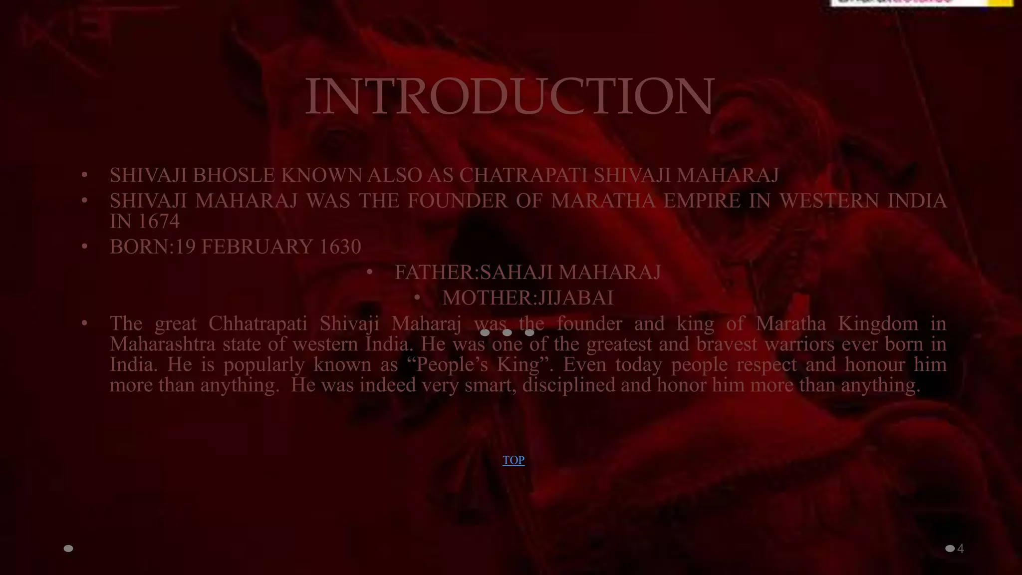 History of shivaji maharaj | PPTX