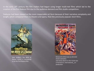 History of Short Film | PPTX | History | Genres