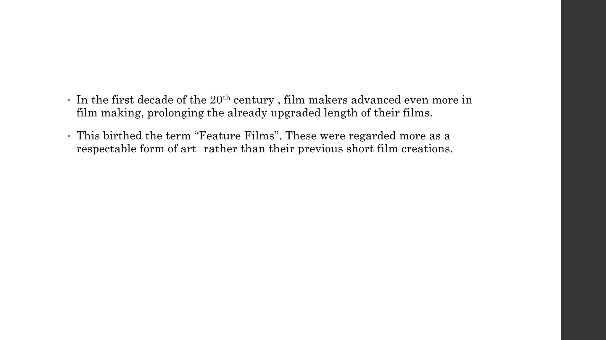 History of Short Film A Level Media [Autosaved].pptx