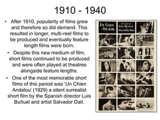 History of short films | PPTX