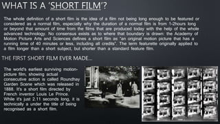 History of short films | PPT