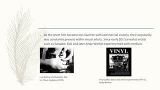 History of short films | PPTX