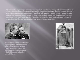 History of short films | PPT