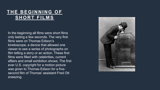 History of short films | PPT