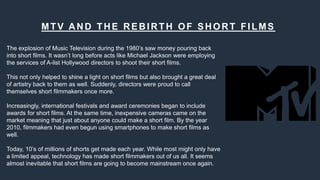 History of short films | PPT
