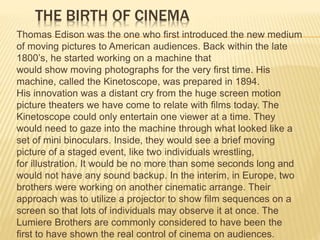 History of Short Films | PPTX