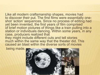 History of Short Films | PPTX
