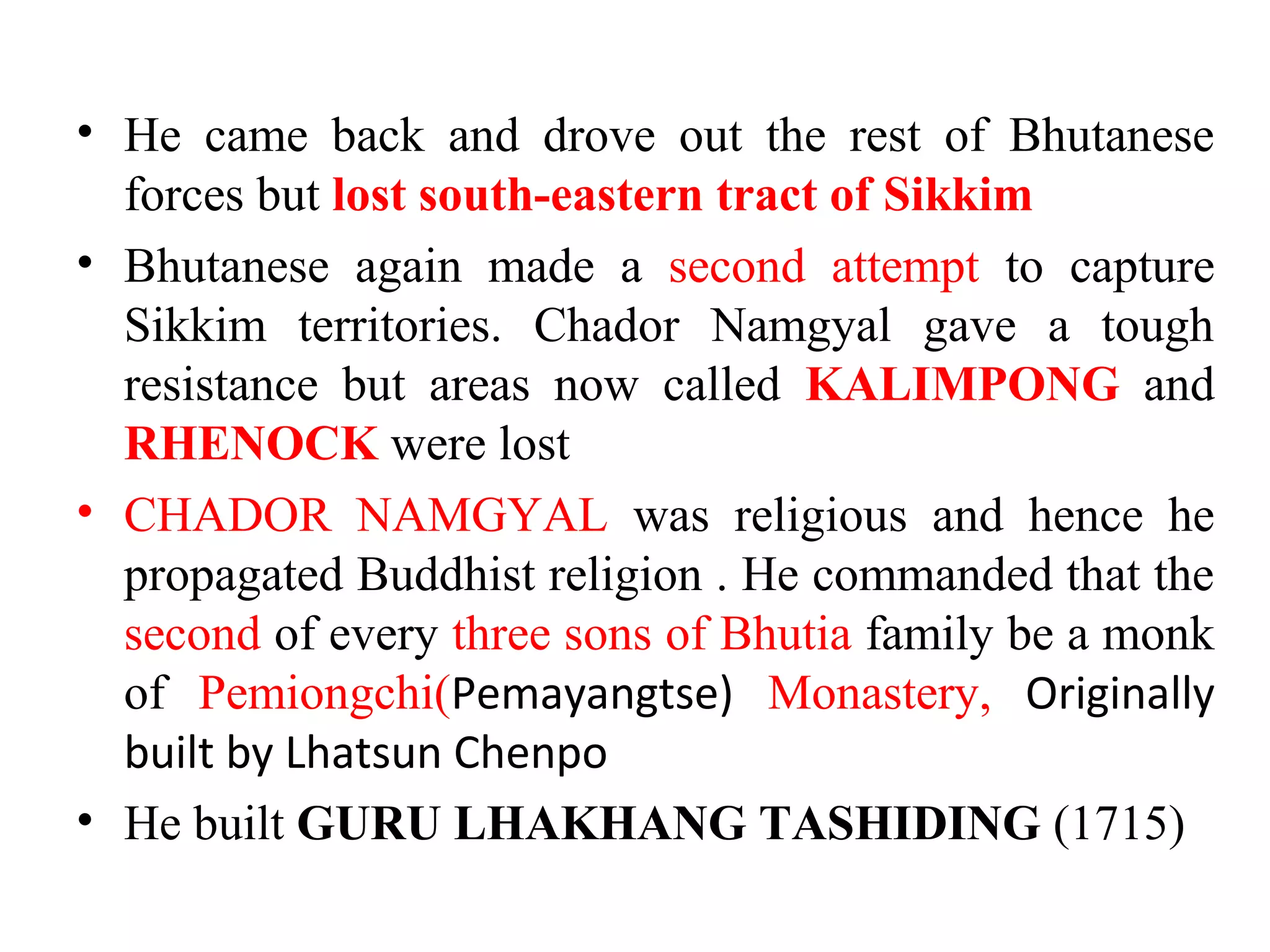 History of sikkim | PPT