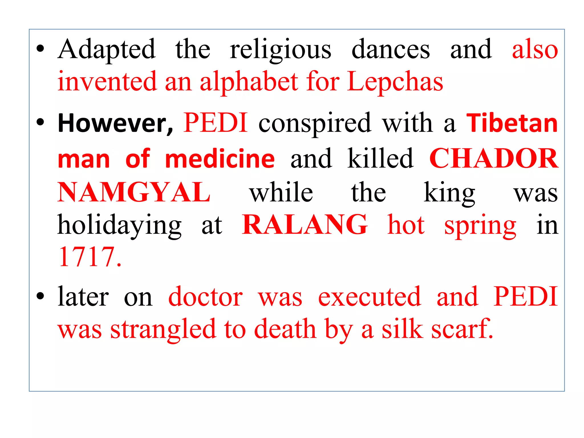 History of sikkim | PPT