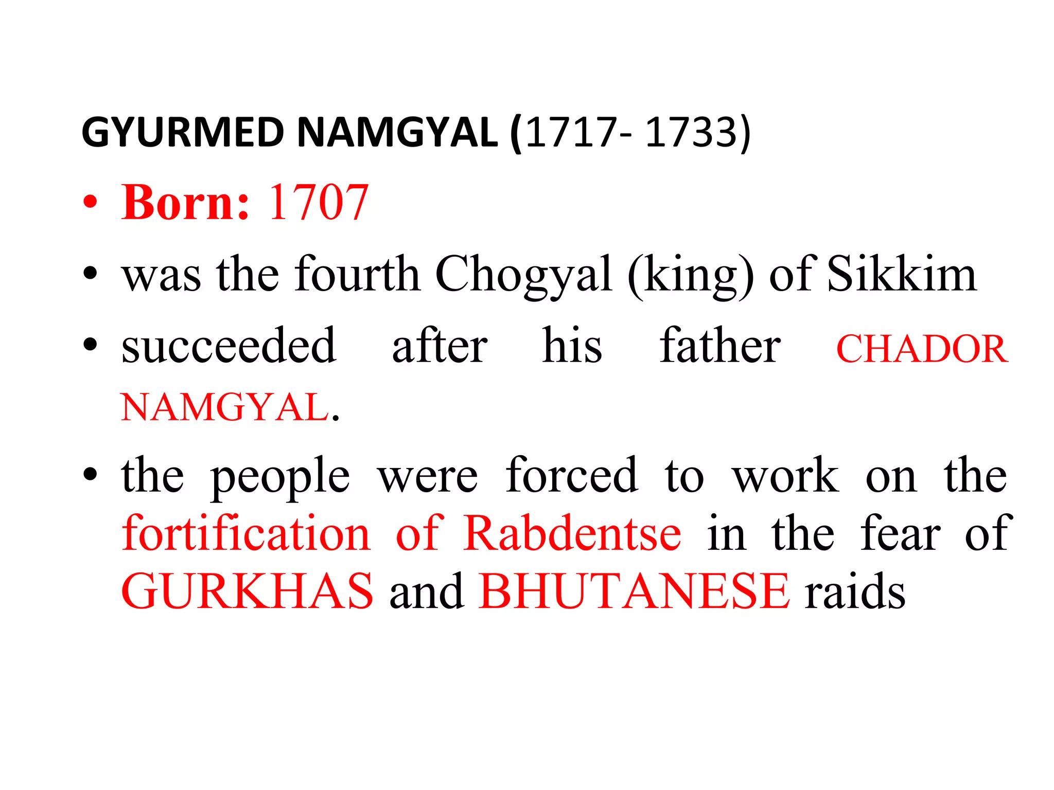 History of sikkim | PPT
