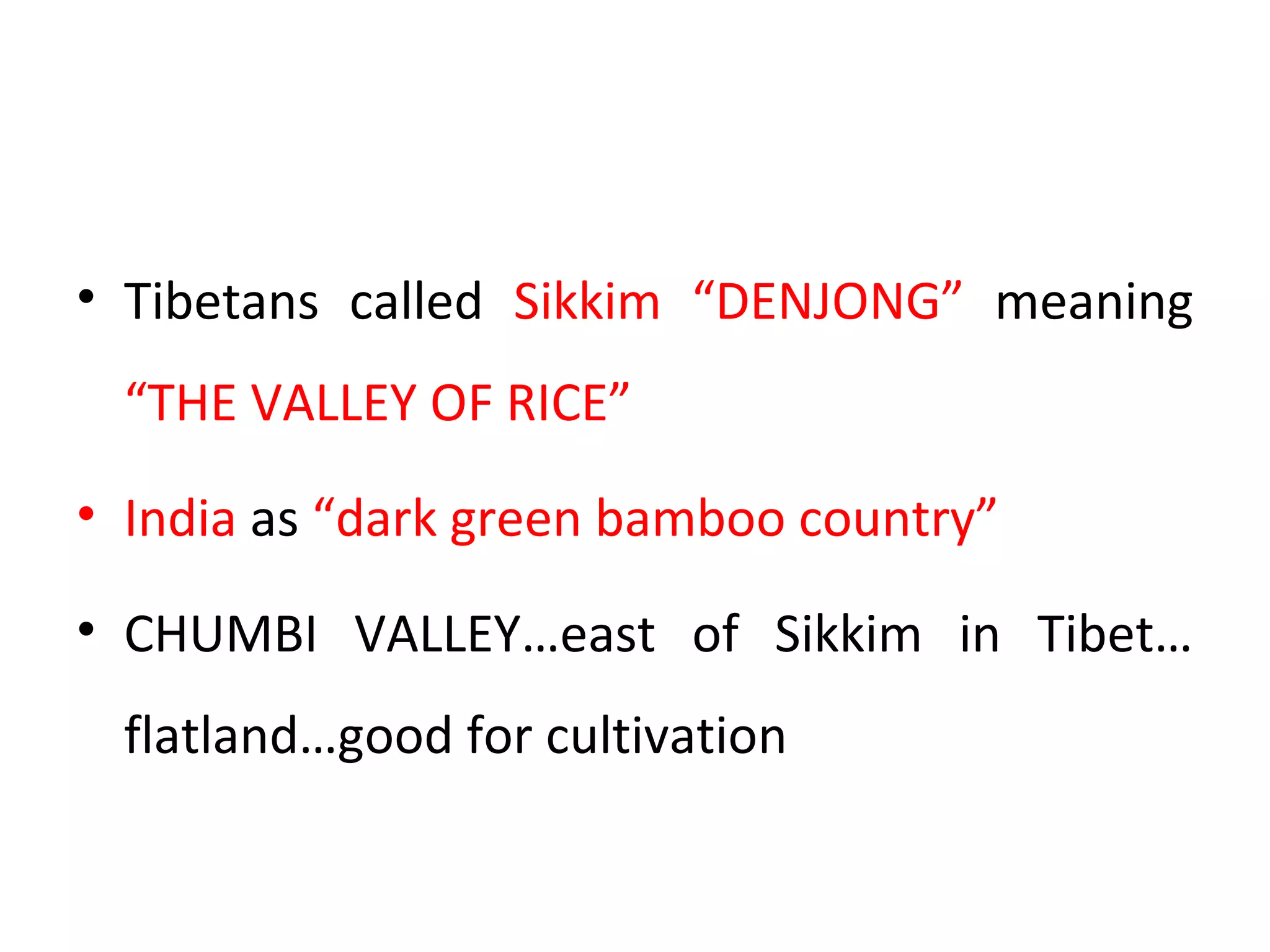 History of sikkim | PPT