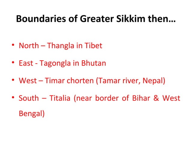 History of sikkim | PPT