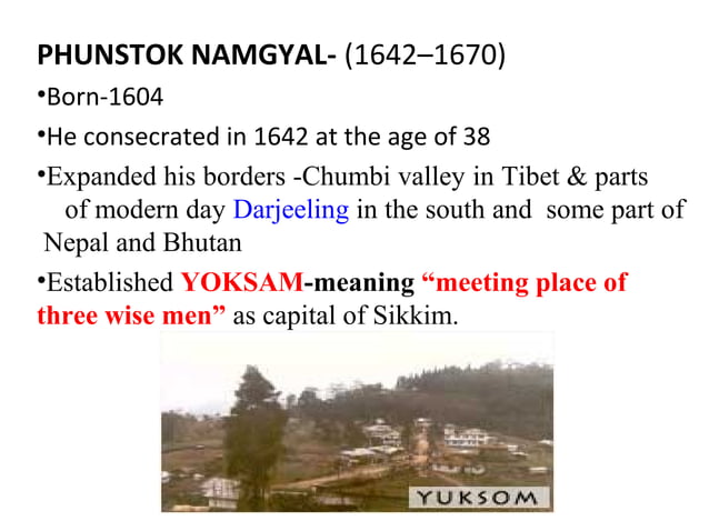 History of sikkim | PPT
