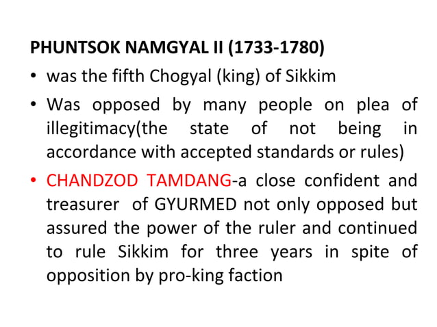 History of sikkim | PPT