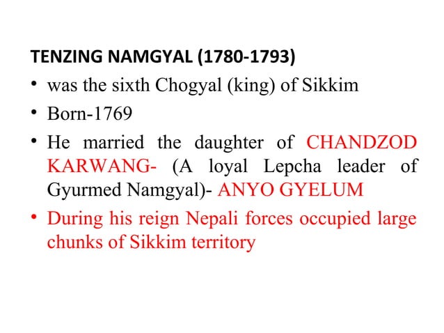 History of sikkim | PPT
