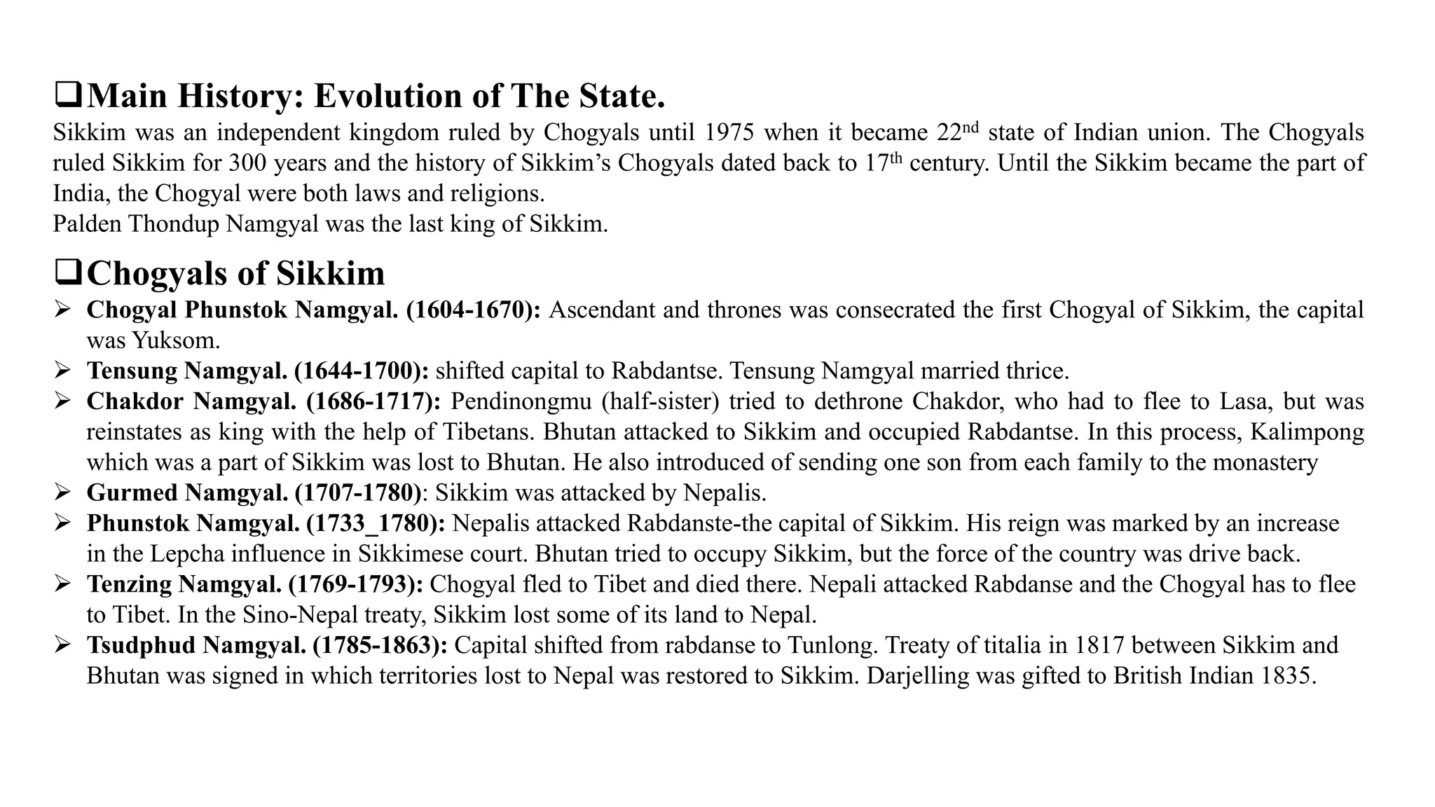 History of Sikkim.pptx