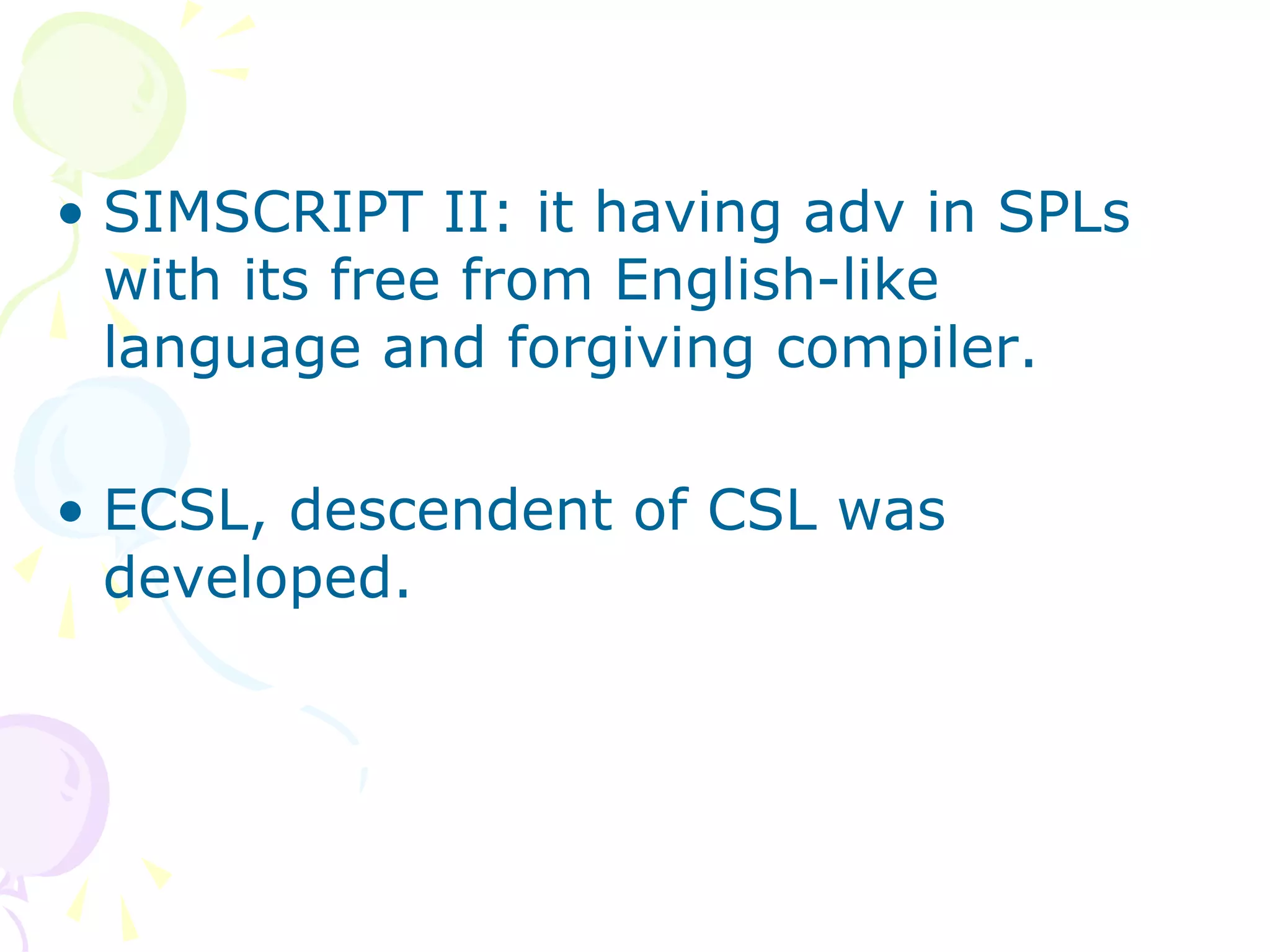 History of simulation software | PPTX