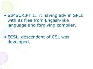 History of simulation software | PPTX