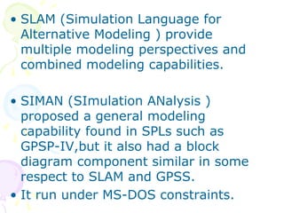 History of simulation software | PPTX