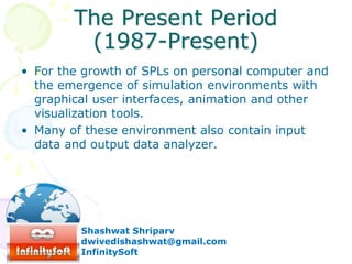 History of simulation software | PPTX