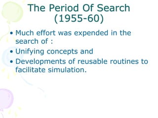 History of simulation software | PPTX