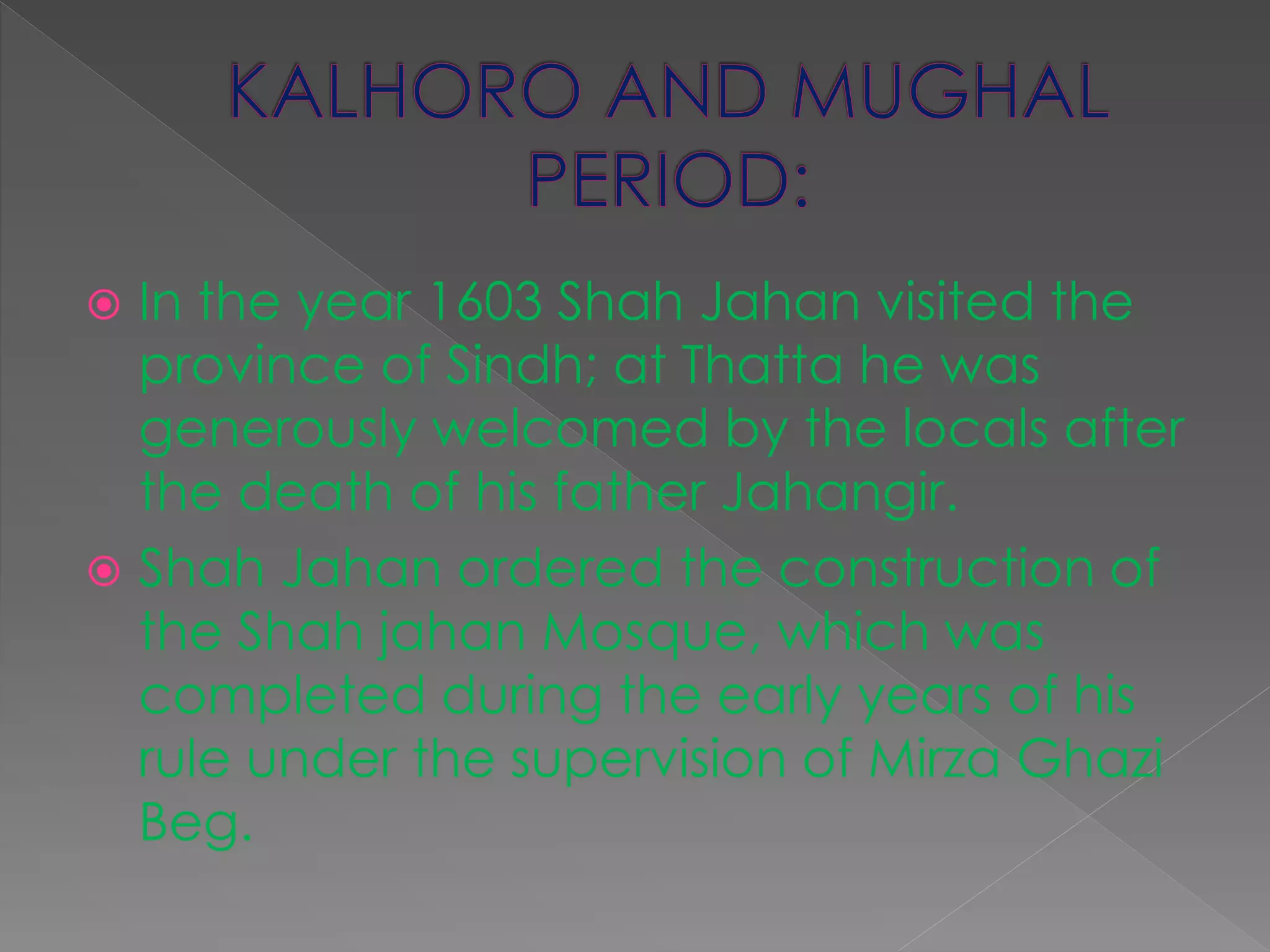 History of Sindh | PPTX