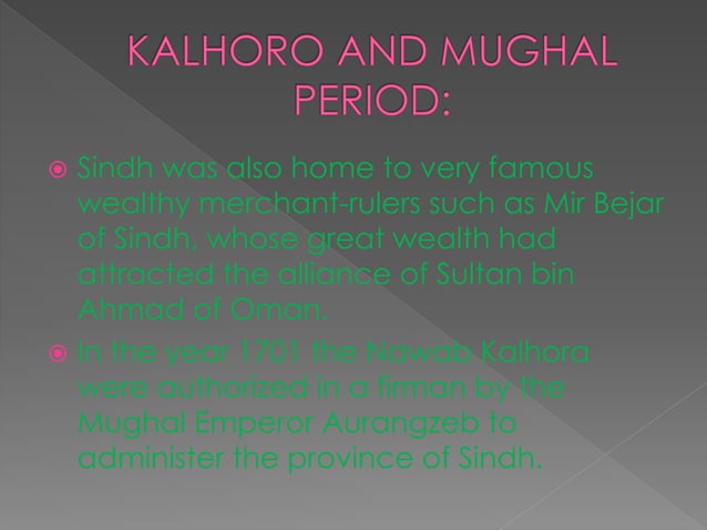 History of Sindh | PPT