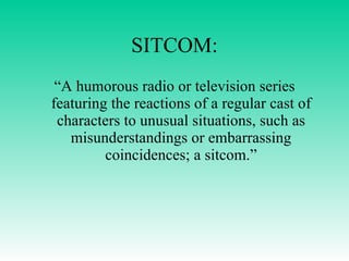 History of sitcom | PPT