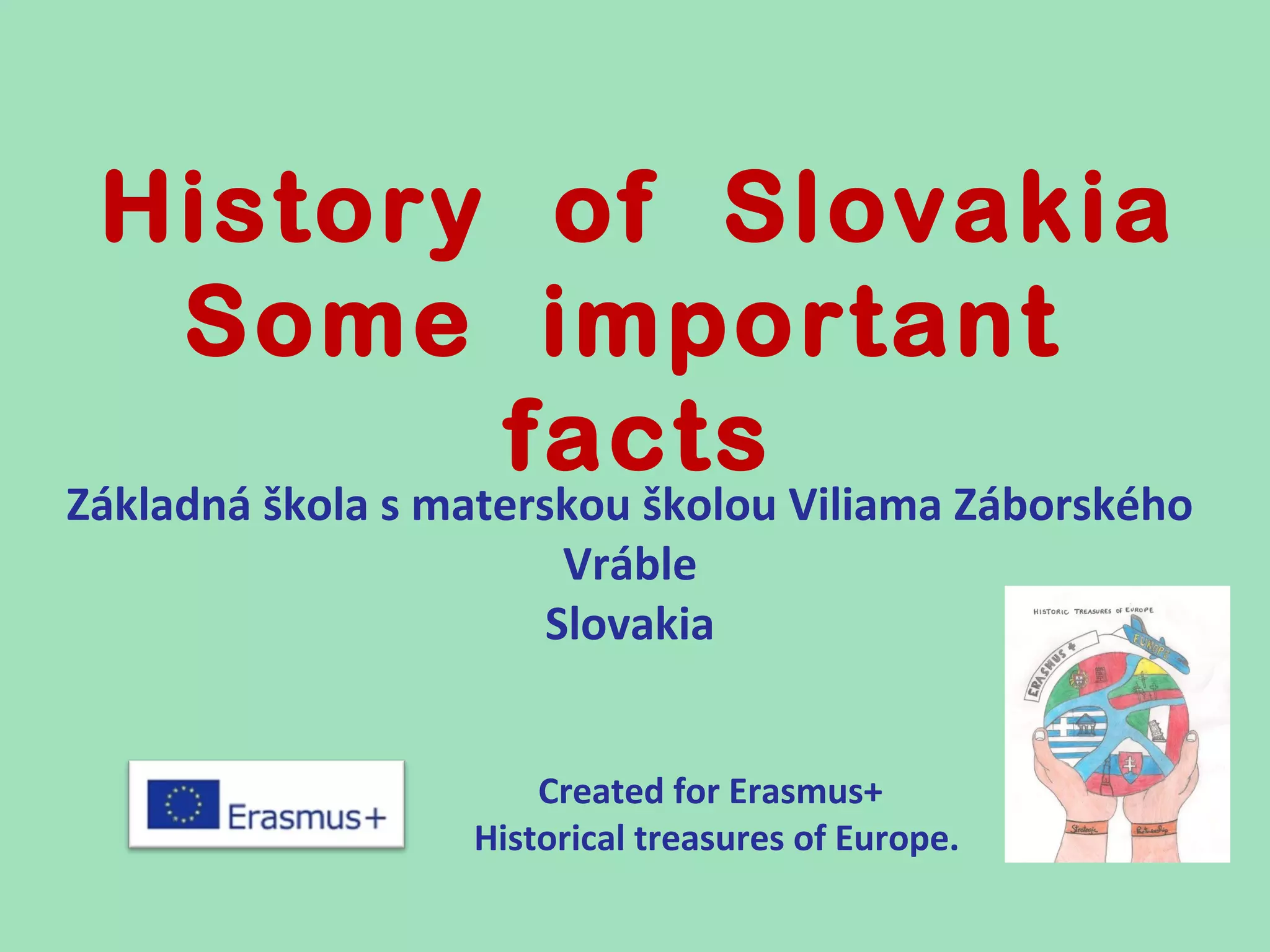 History of Slovakia prezentacia | PPS | Europe Travel | Travel Locations