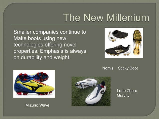 History of soccer boots | PPTX