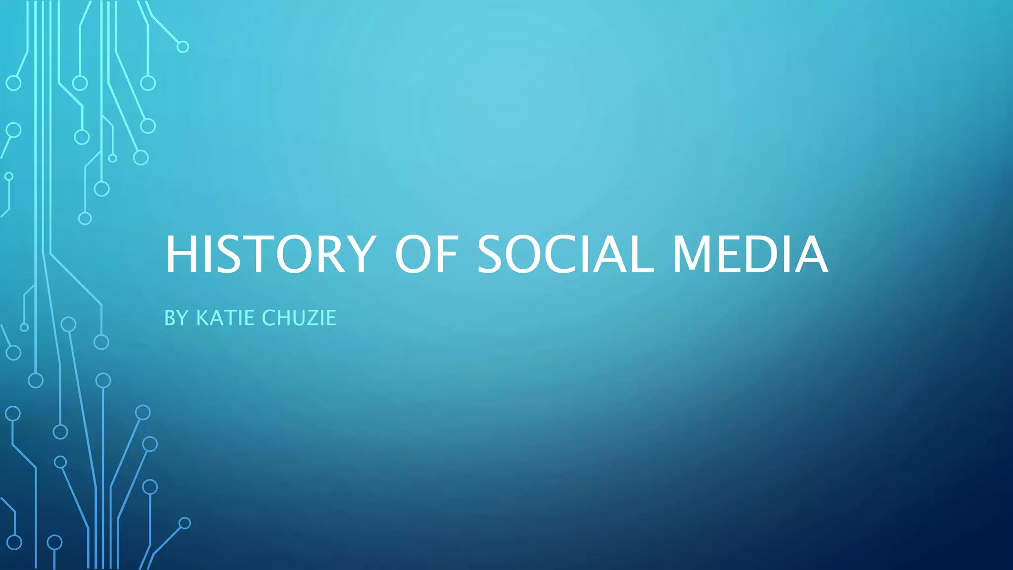 History of social media | PPTX
