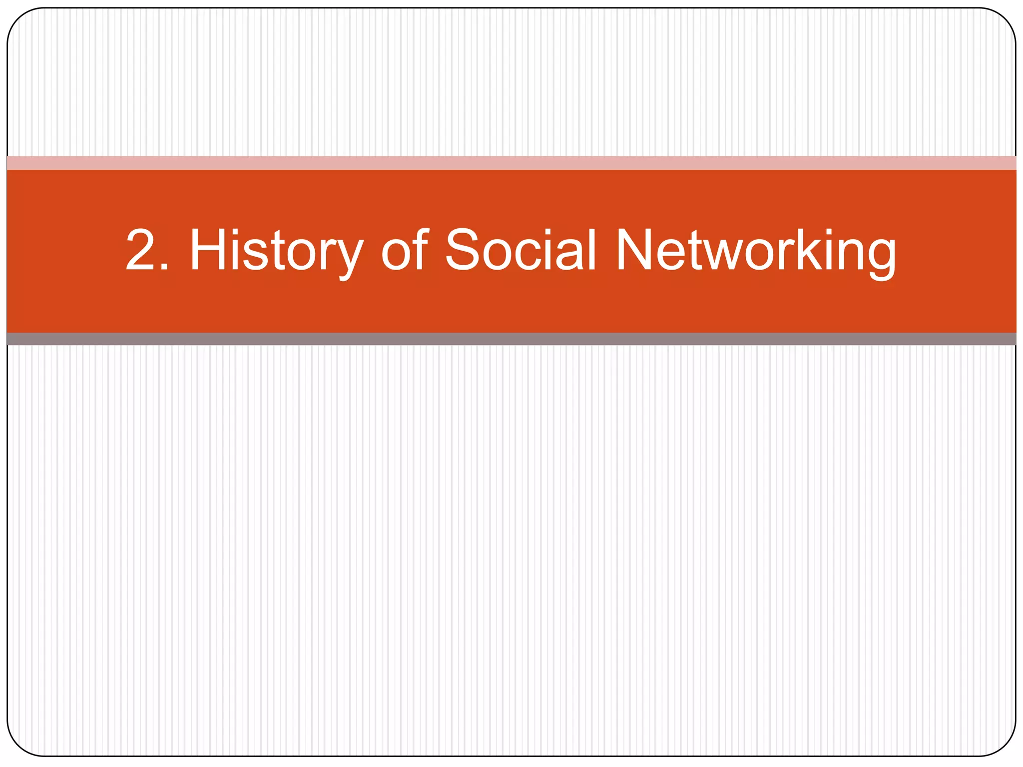 History of social networks | PPT