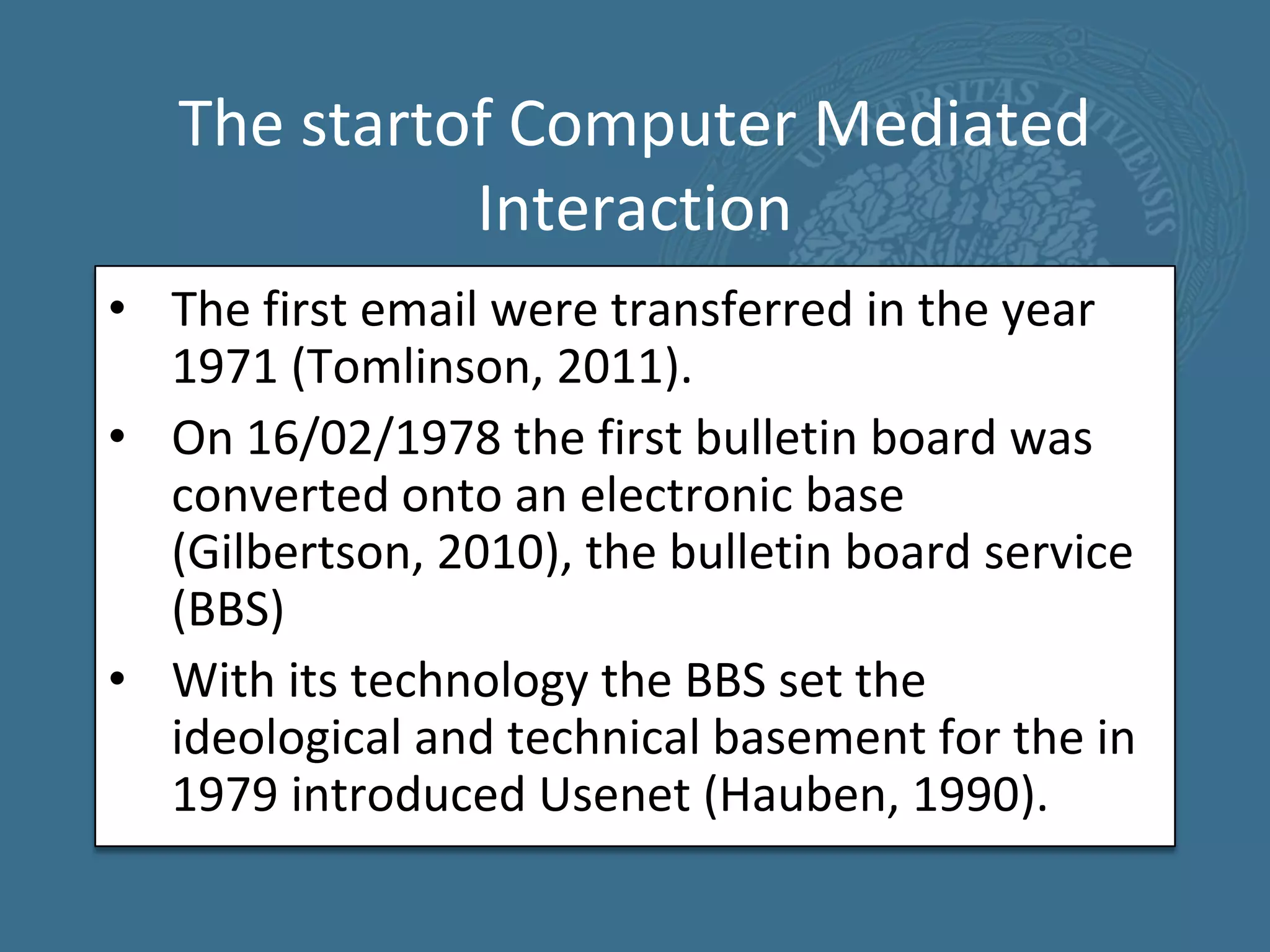 The history of social networks | PPT