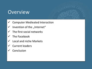 The history of social networks | PPT