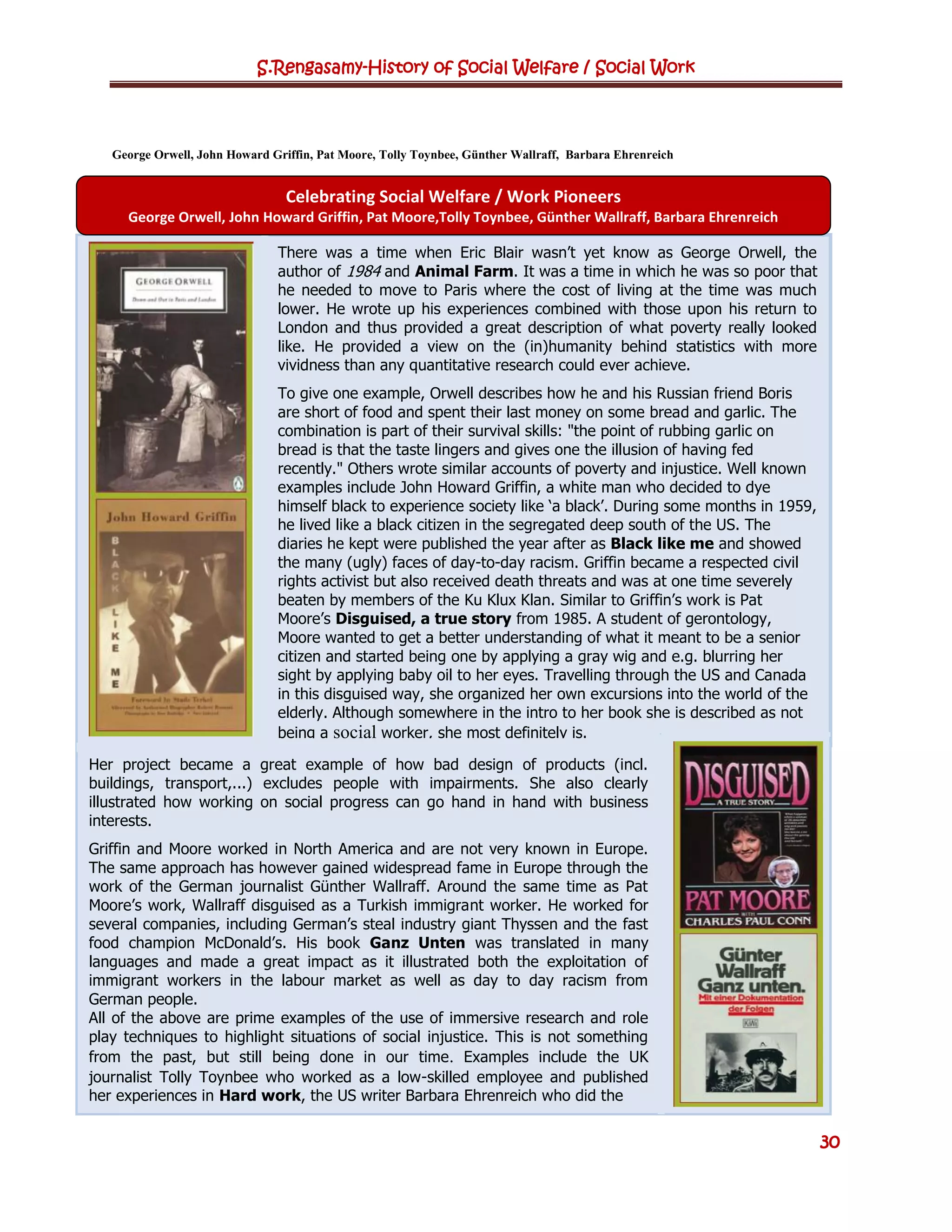 History of social welfare social work | PDF