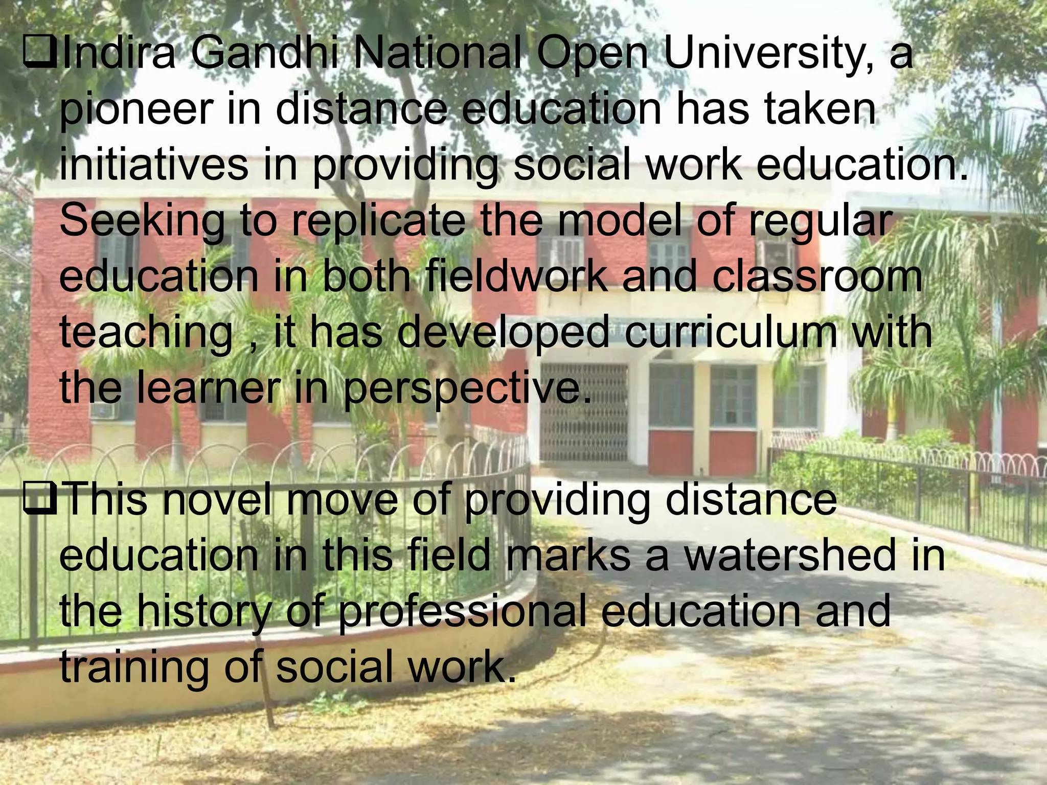 History of social work in india | PPTX