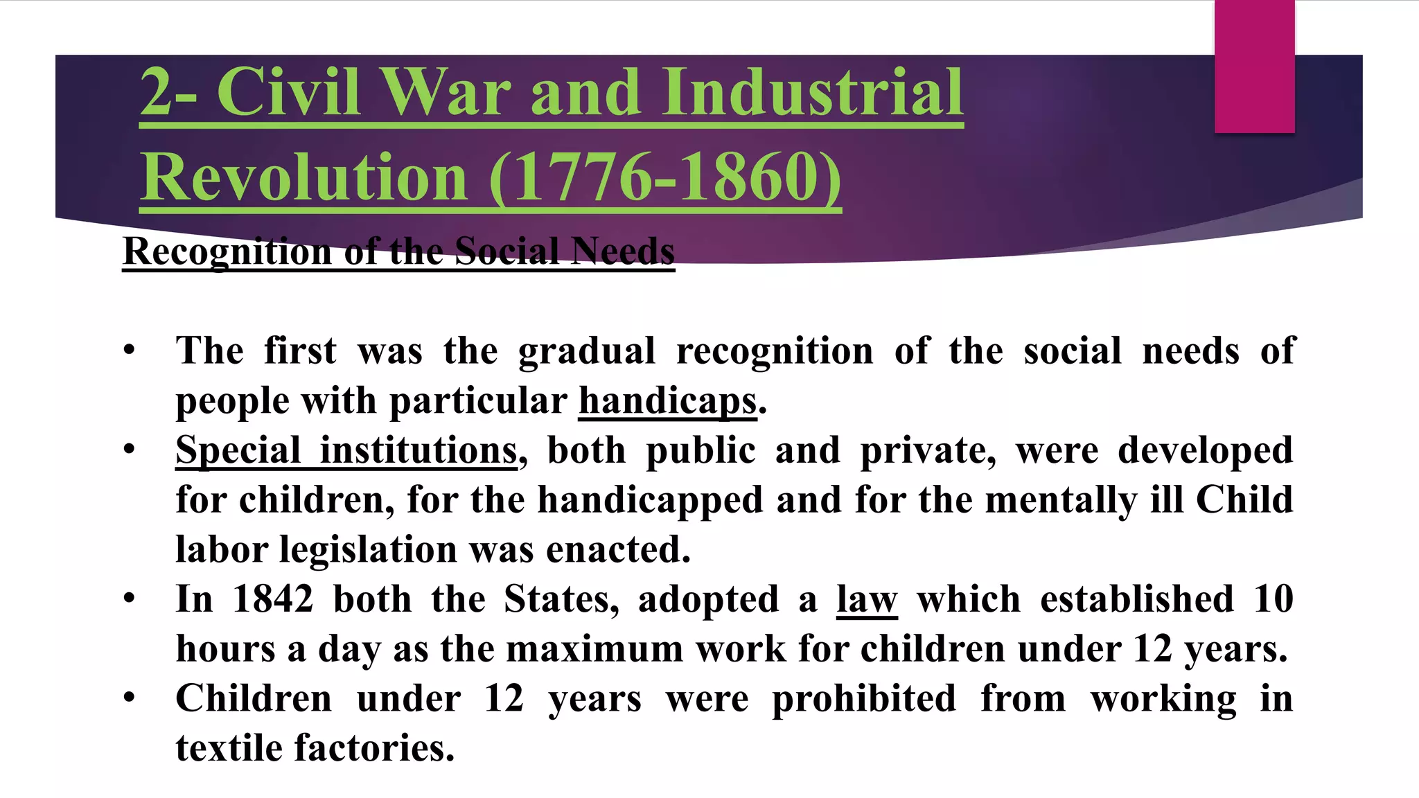 History of social work in usa | PPTX