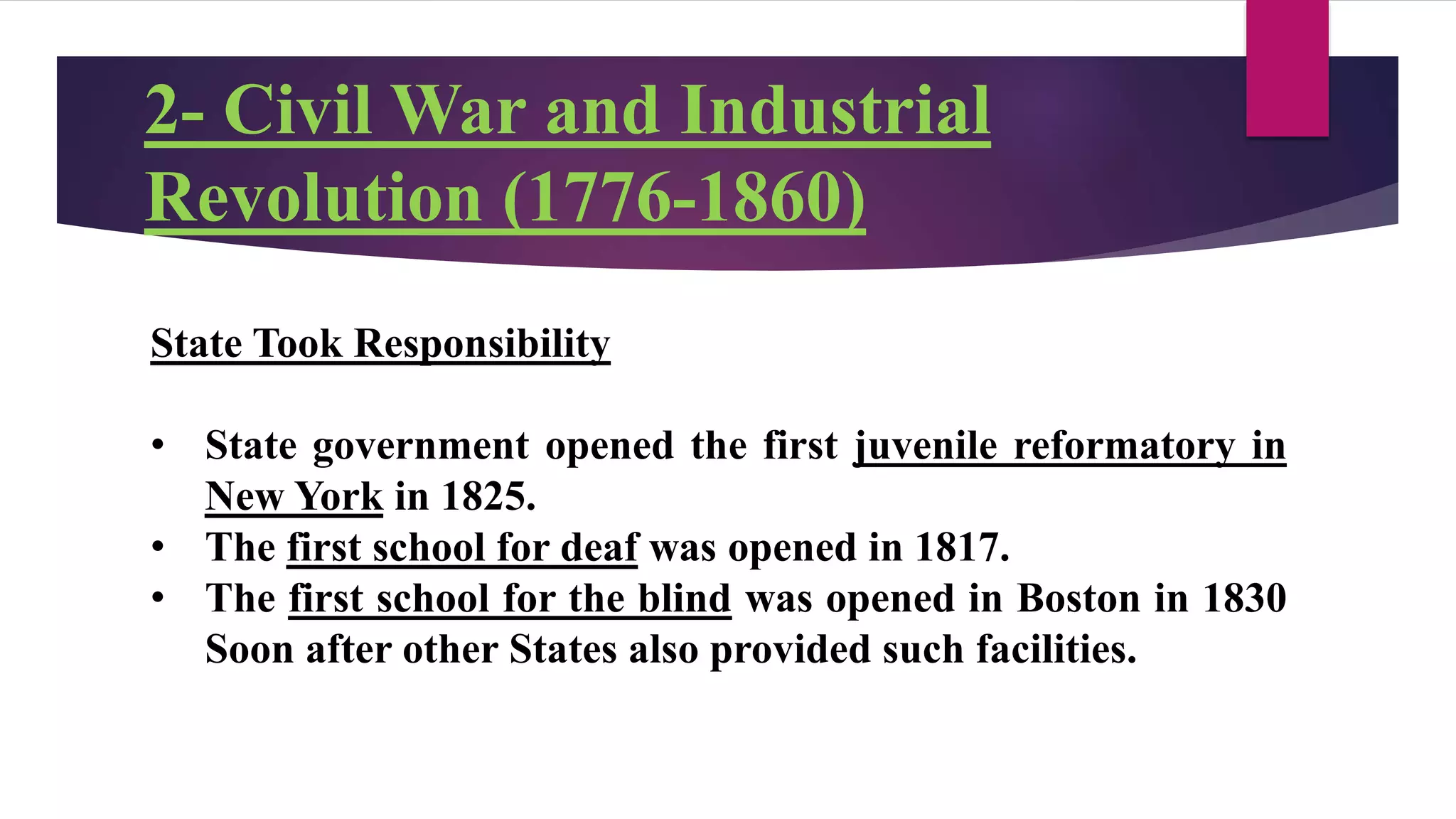 History of social work in usa | PPTX